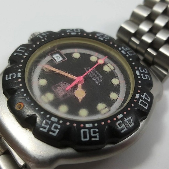 Tag Heuer | Jewelry | Tag Heuer Formula Professional Blackpink Dial ...